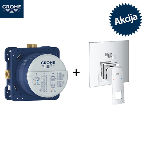 GROHE EUROCUBE UGRADNI SET 35600000+24062000 - NENAJO salon keramike i ...